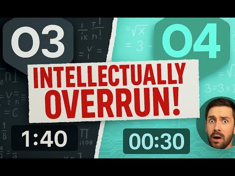 ⏱️ o4 Solves an ‘Impossible’ Math Puzzle in 30 s—o3 Stalls for 1:40!