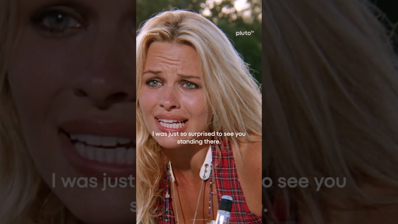 Flashback to #PamelaAnderson's very first appearance on #Baywatch. 🎷 Stream it on Pluto TV! #shorts