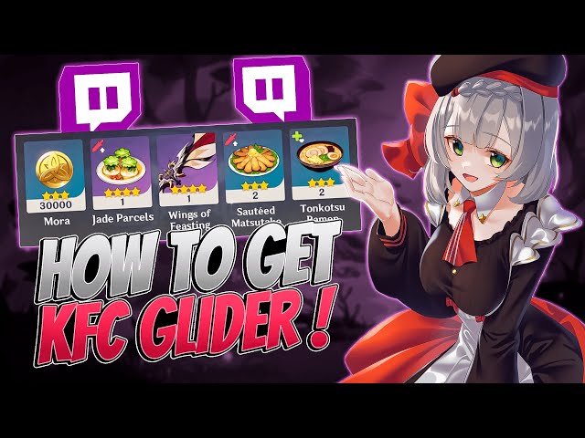 Guide to obtain 'KFC Glider' in Genshin Impact
