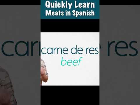 Foods in Spanish