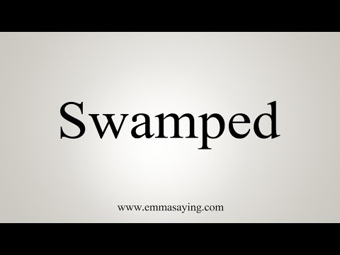 How To Say Swamped