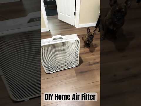 Box Fan Emergency Home Air Filter