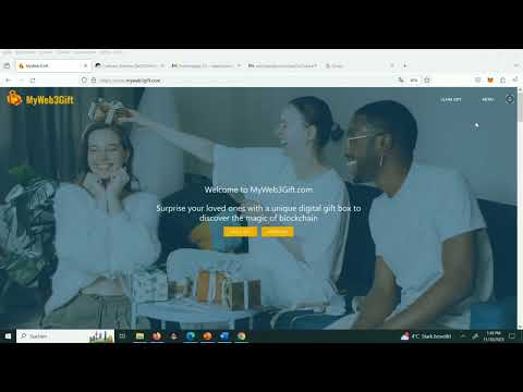 MyWeb3Gift.com - Backdrop Build