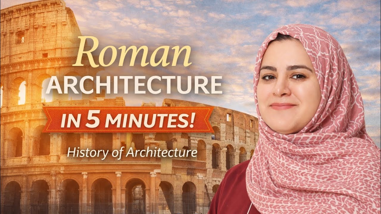 Roman Architecture in 5 Minutes | History of Architecture | Dr. Fatemeh Khozaei