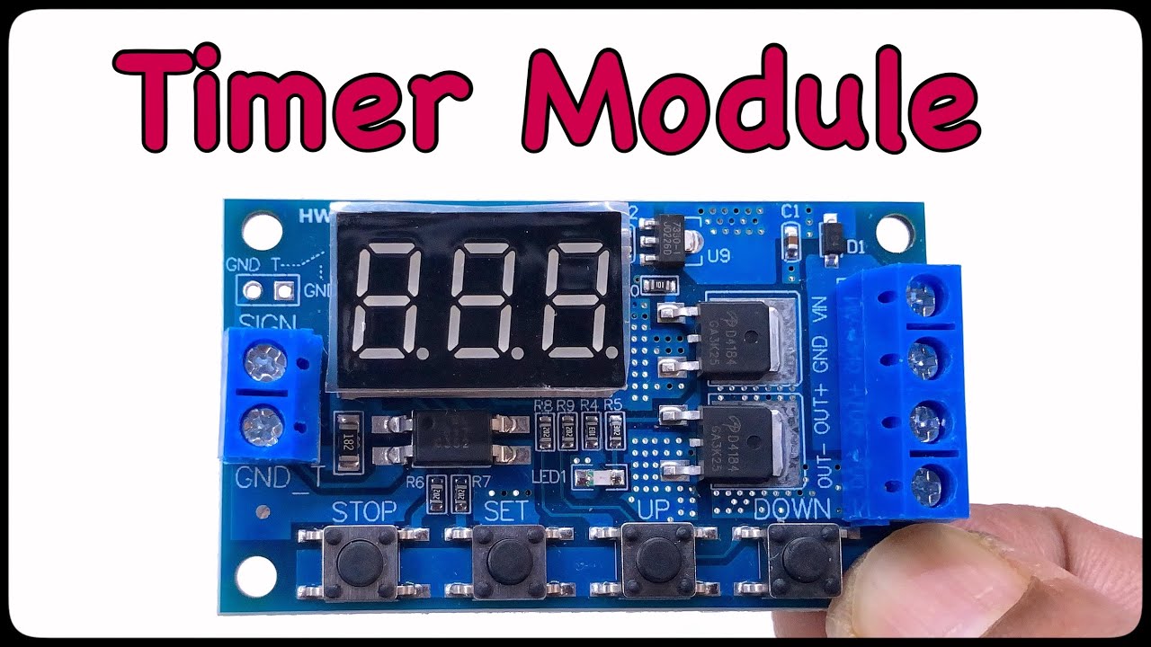 How to use timer module