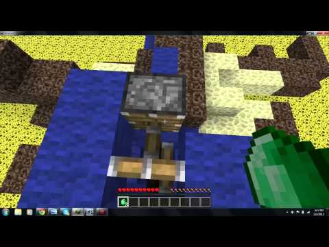 EMERALD GENERATOR! 1.4.7 GLITCH Minecraft Map