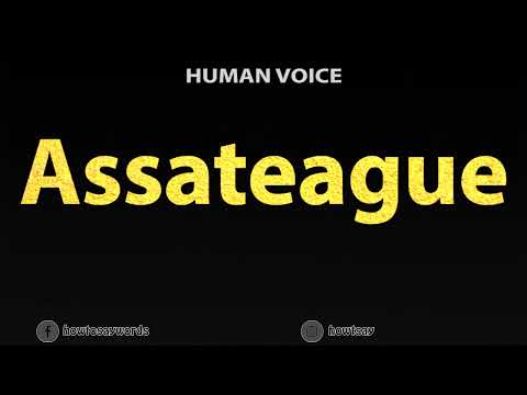 How To Pronounce Assateague