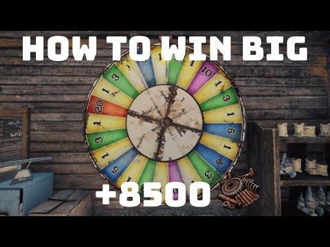 How to win THOUSANDS of Scrap at Bandit camp using OP wheel strategy - Rust Concle Edition