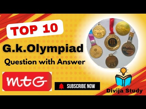 #GK Olympiad Questions with Answers# Practice & Learn#top 10gk Questions with Answers#Mtg#Silverzone