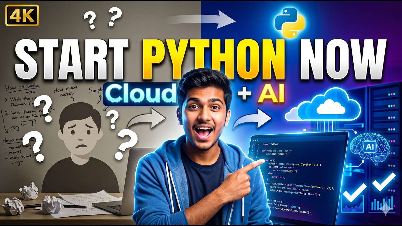 How I’d Learn Python for a $150k+ Cloud & AI Career in 2026