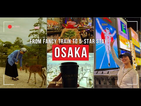 Osaka 5-Day Itinerary: Garaku Train, Halal Eats & Conrad Hotel Splurge