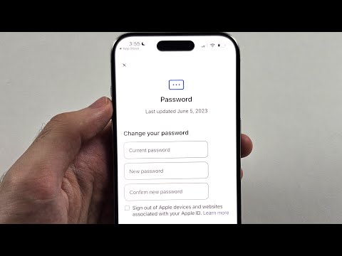 How To Change Apple ID Password in iPhone iOS 18 (Apple Account)