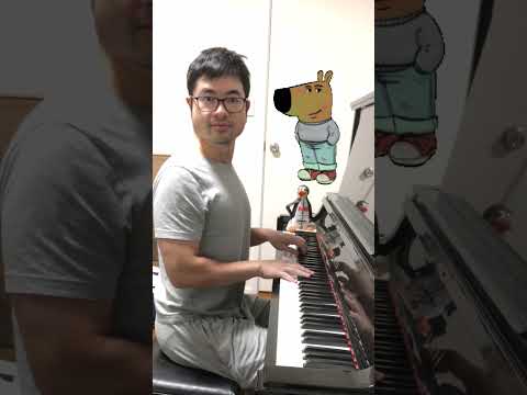 Chill Guy Meme Song on Piano