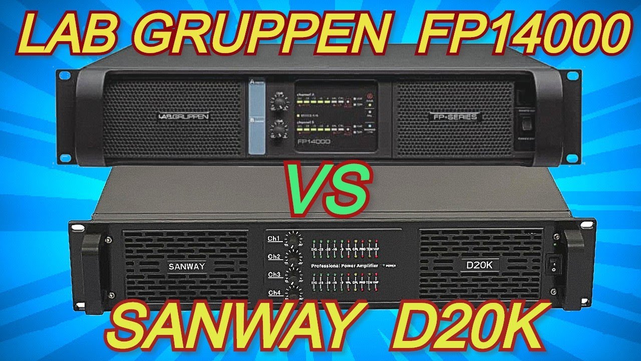 AMPLIFICADOR  D20K  CLASE  D  VS  FP14000   CLASE  TD 💥✨ PRUEBA  DE SONIDO 👌💪