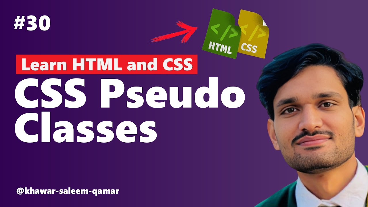 CSS Pseudo Classes tutorial | CSS combinators | Learn HTML5 and CSS3