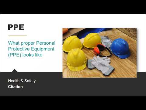 What proper PPE should look like