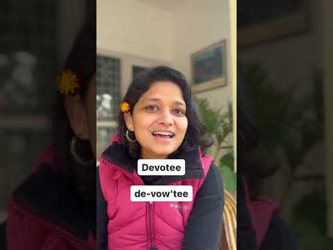 Devotee pronunciation #pronunciation #pronunciationchallenge #englishspeaking #englishpronunciation