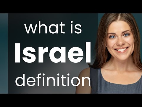 Israel — meaning of ISRAEL