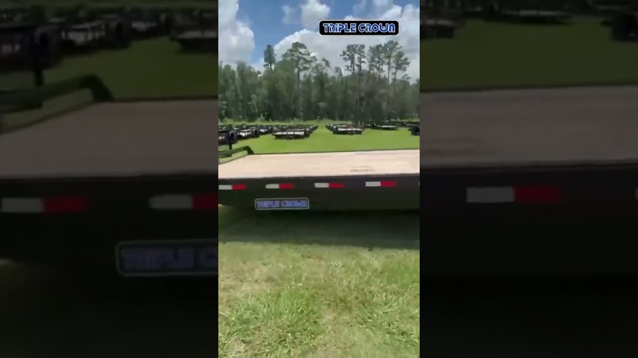 Built to work as hard as you do, this Triple Crown deckover equipment trailer is built for you!