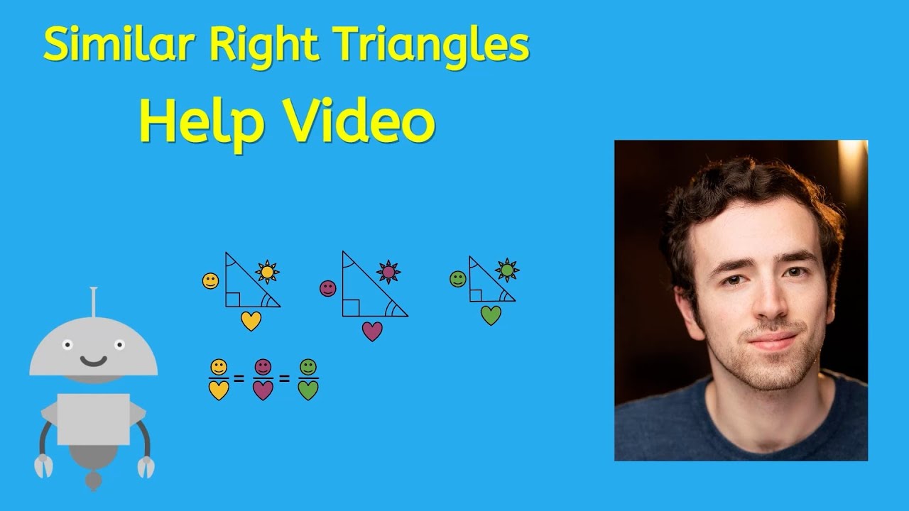Similar Right Triangles Help Video - Geometry for Teens!