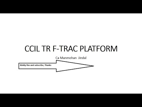 CCIL F-TRAC PLATFORM