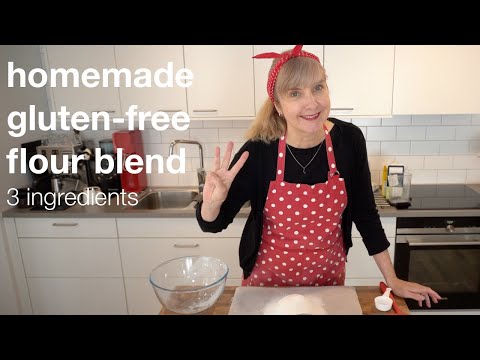 Homemade Gluten Free Flour Blend: Only 3 Ingredients? No Way!