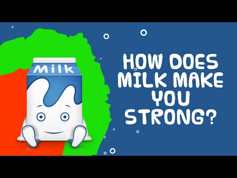 Benefits of drinking milk - General Knowledge for Kids