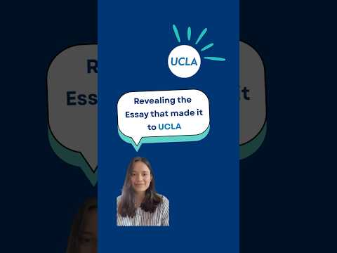 University of California - real essay example