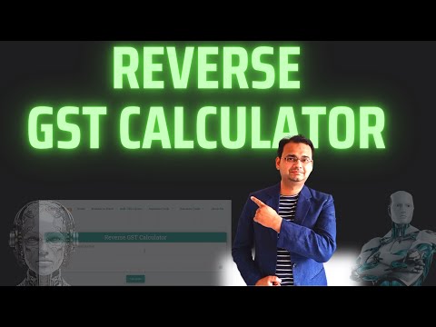 Reverse GST Calculator Bulk (Best AI Tool) 🔥
