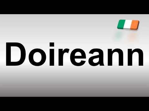 How to Pronounce Doireann