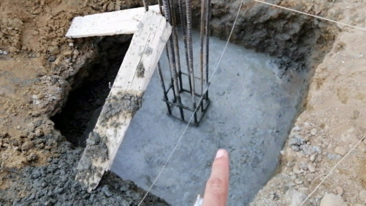 Depth of footing and foundation  - Building Foundation and Footing Notes - Civil Engineering