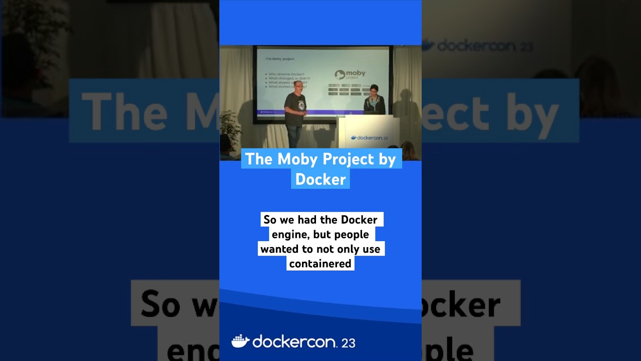 What is the Moby Project? #docker #devops #containers