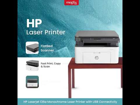 Buy HP Laserjet 136a All-in-One Monochrome Laser Printer with USB ...