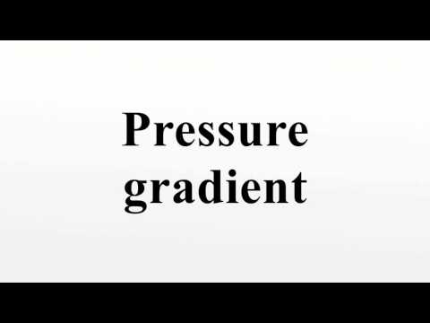 Pressure gradient