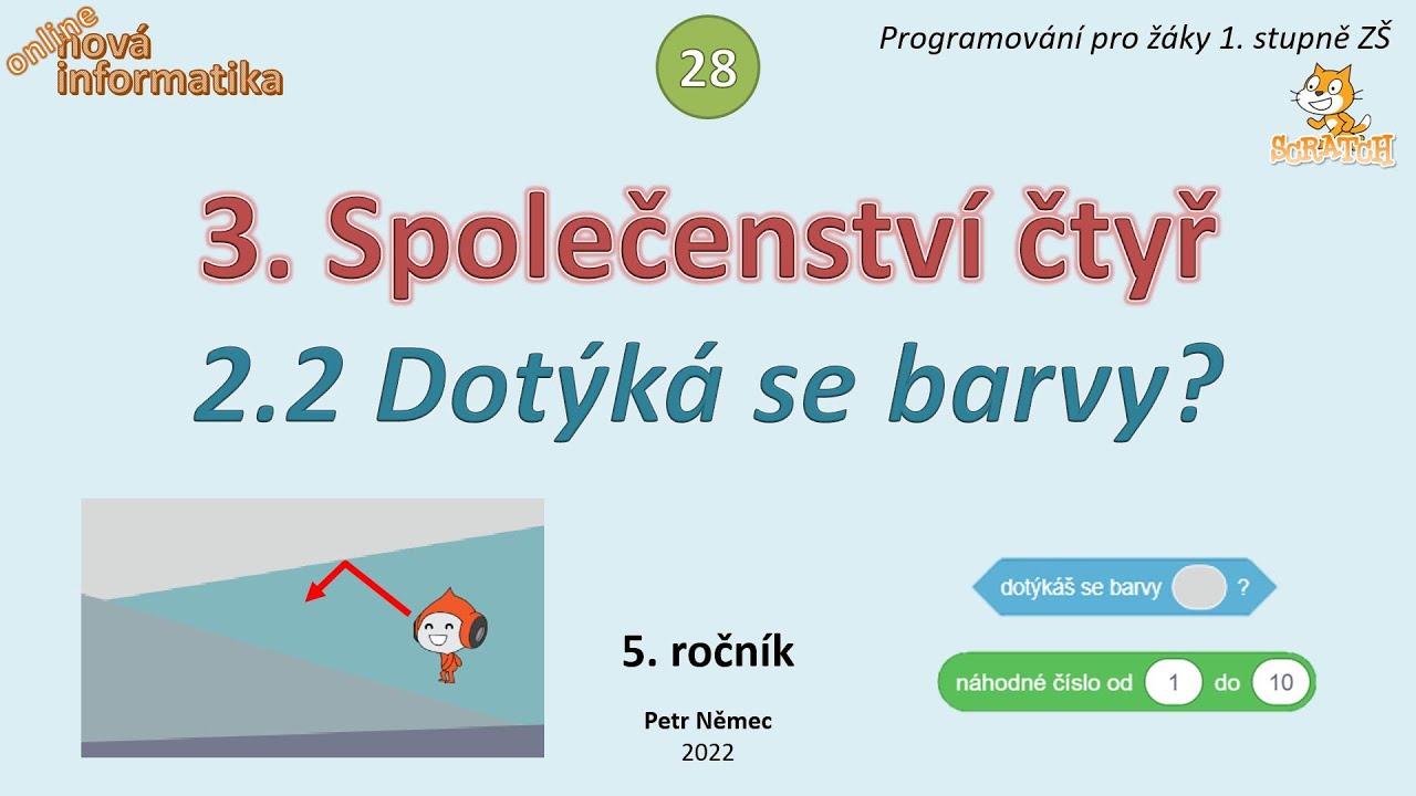 Základy programování ve Scratch pro 5. ročník základní školy - Školství ...