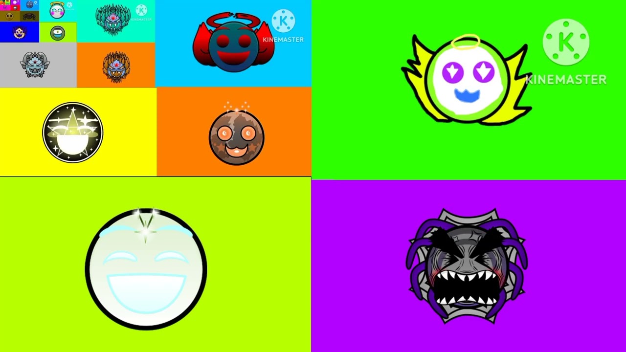 Geometry dash difficulty faces v11