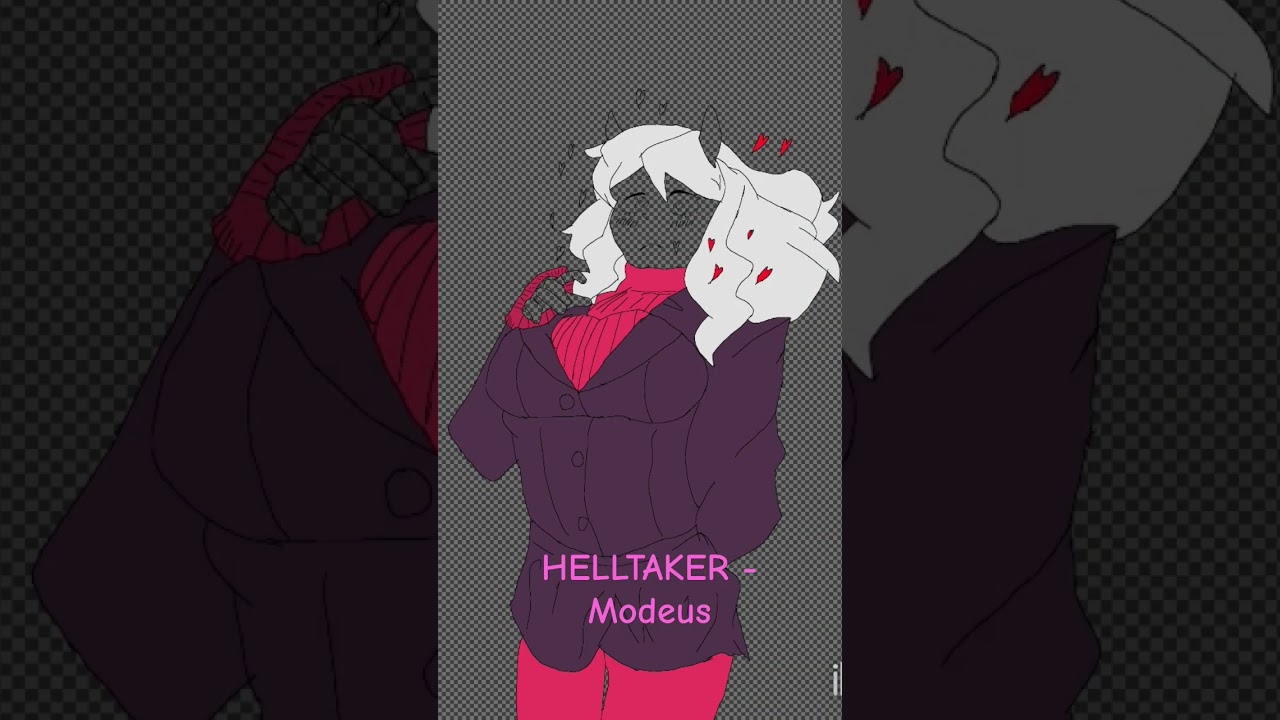 Modeus HELLTAKER #helltaker #art #drawing #speedpaint #fanart #fyp