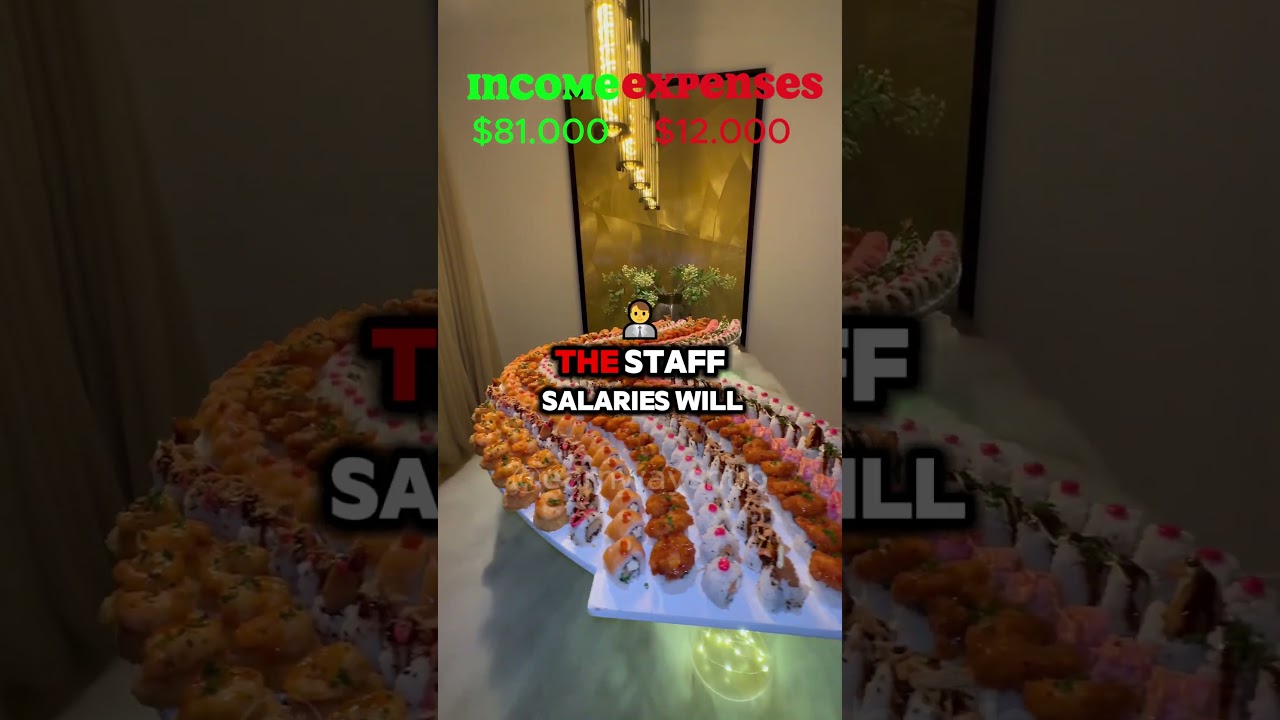 Earn $27,000/Month with a Sushi Shop! 🍣💰 #businessideas #businesstips #getrichtips #makemoney