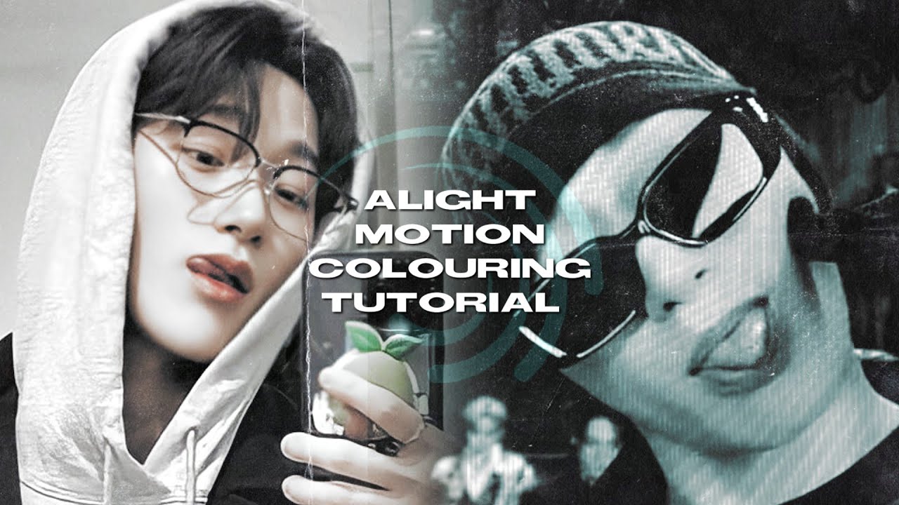 aesthetic coloring tutorial • alight motion [ requested ]