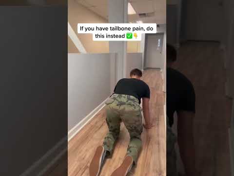 How to “FIX” tailbone pain at home