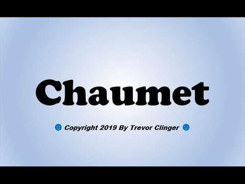 How To Pronounce Chaumet