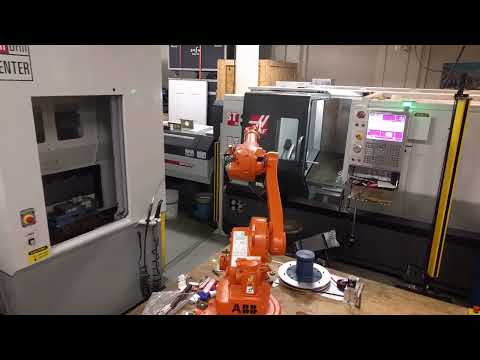 Fun with the ABB 1600 and Haas ST-30SSY