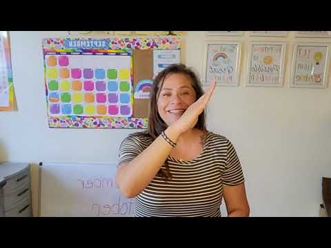 Spanish &ASL Fall/Autumn words -lesson 25