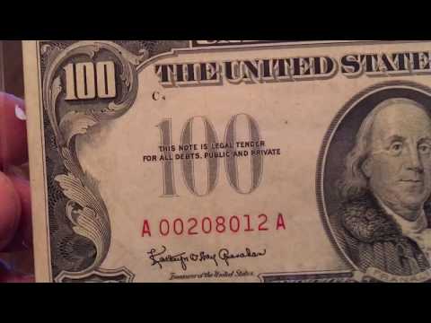 The rarest modern $100 note