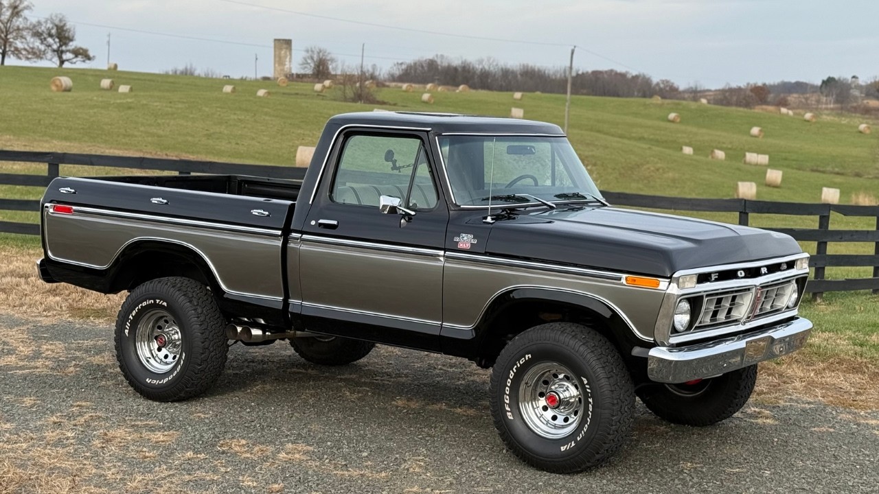1977 F-150 Ranger XLT 4x4 | Factory Short Bed, 4-Speed