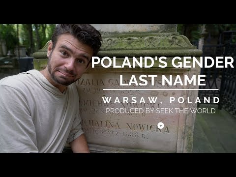 Poland: Polish Gender Last Name (Surname)