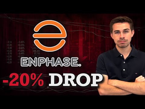 Enphase Energy Stock Crashes -20%