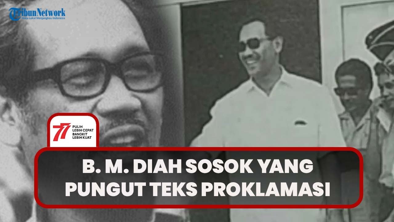 Siapa B. M. Diah Orang yang Pungut Teks Proklamasi Asli di Tong Sampah ...