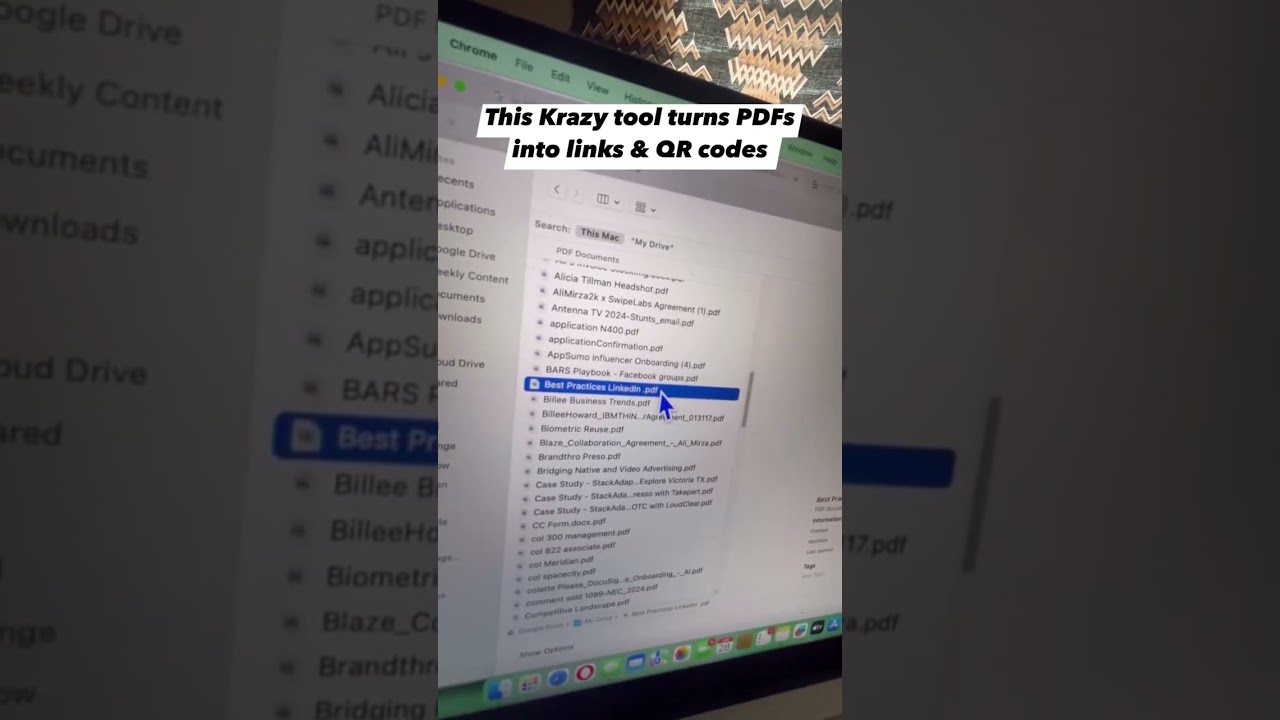Turn PDF into a shareable link and QR code in seconds