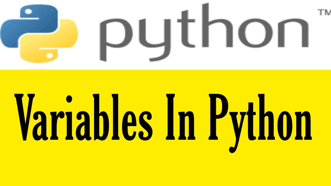 (3) Variables In Python | Python Course